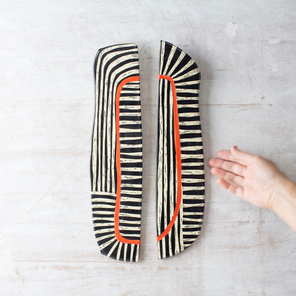 Off the Track - Modular Ceramic Wallpiece | TRADE the MARK
